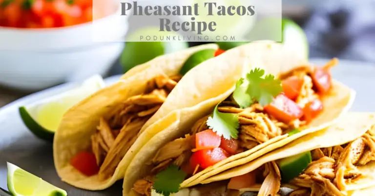 Roasted Pheasant - Podunk Living