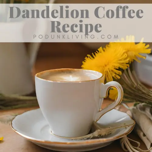 Dandelion Root Coffee: Your Podunk Brew for a Healthier You - Podunk Living