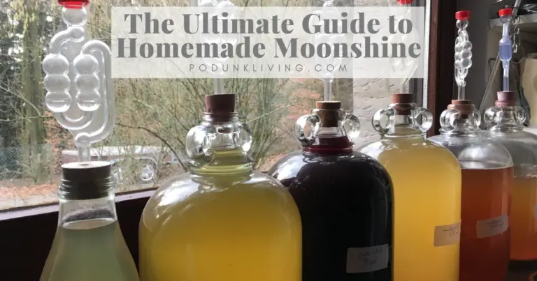 How to Make Wine at Home: The Ultimate Guide to Homemade Moonshine from ...